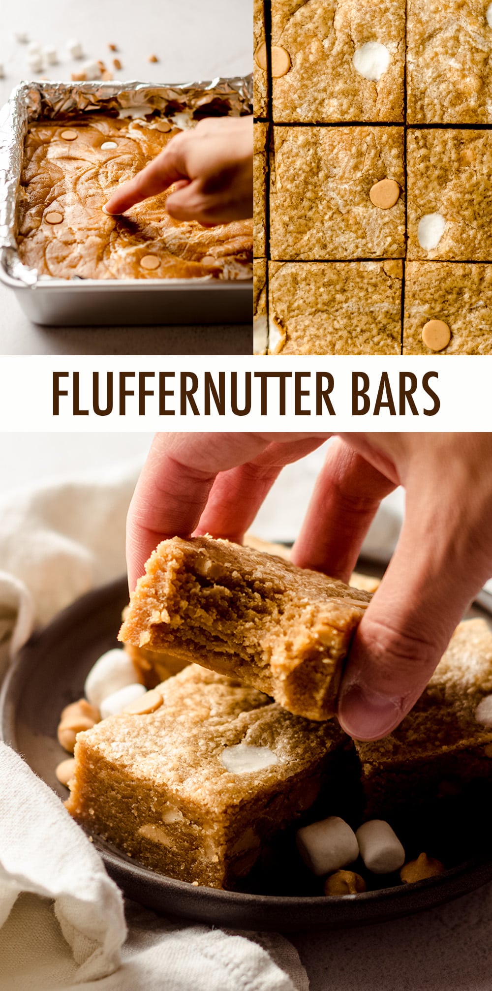 Fluffernutter Bars