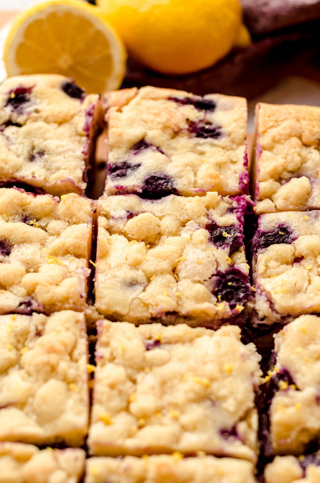 Lemon Blueberry Bars Recipe - Fresh April Flours