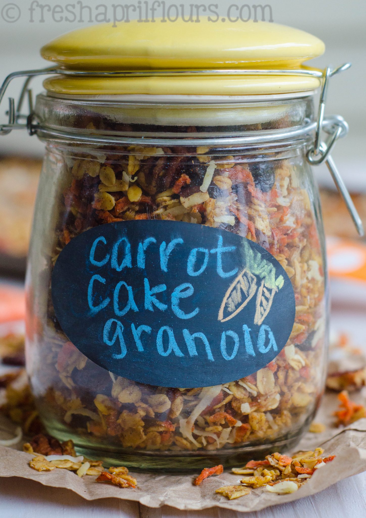 Carrot Cake Granola - Fresh April Flours
