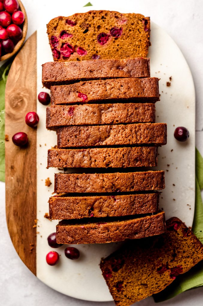 Cranberry Gingerbread - Fresh April Flours