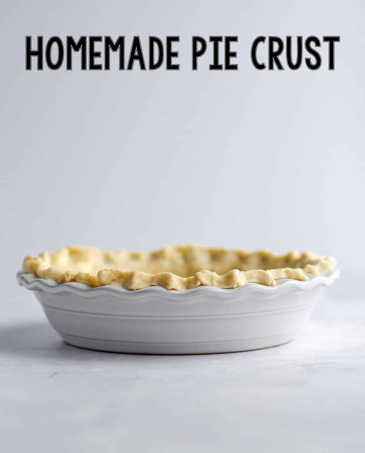 My Favorite Homemade Pie Crust