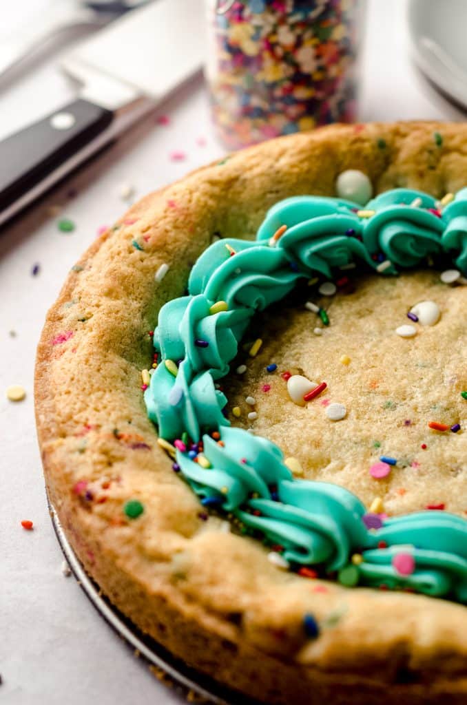 Funfetti Sugar Cookie Cake - Fresh April Flours