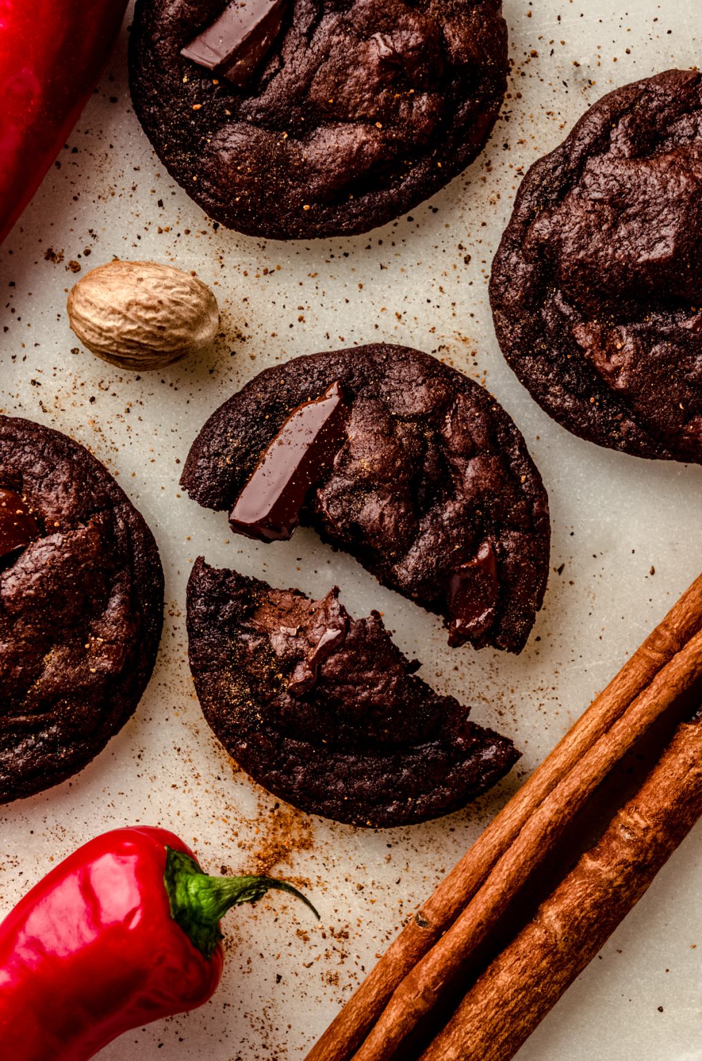Chocolate Cayenne Cookies (With A Video) - Fresh April Flours
