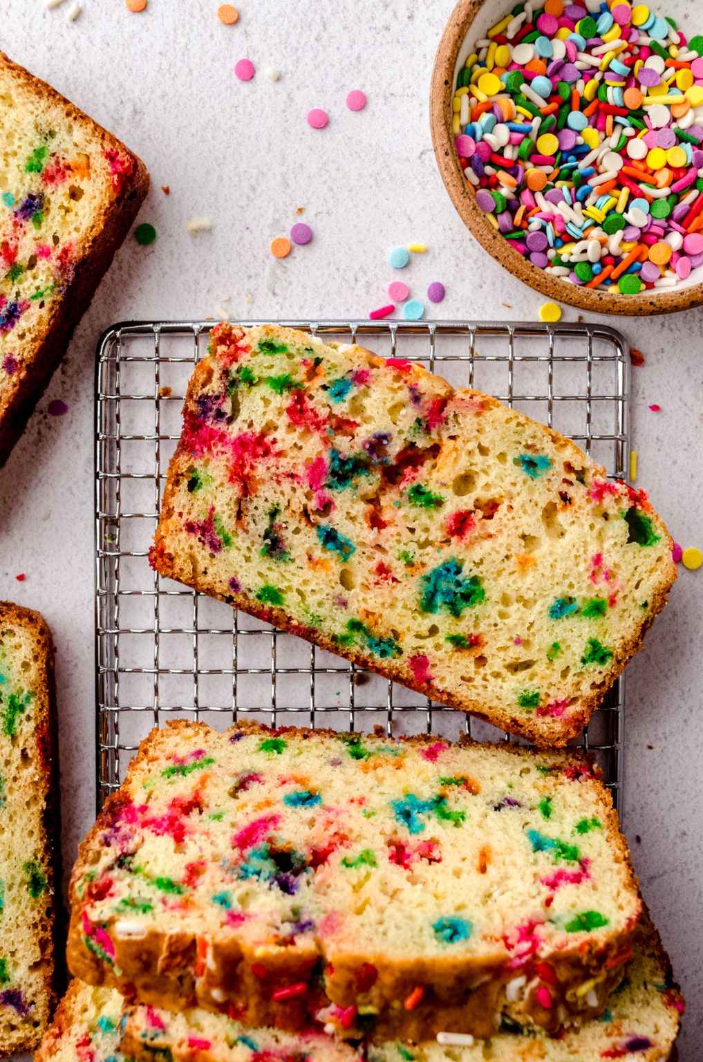 Funfetti Quick Bread Recipe - Fresh April Flours