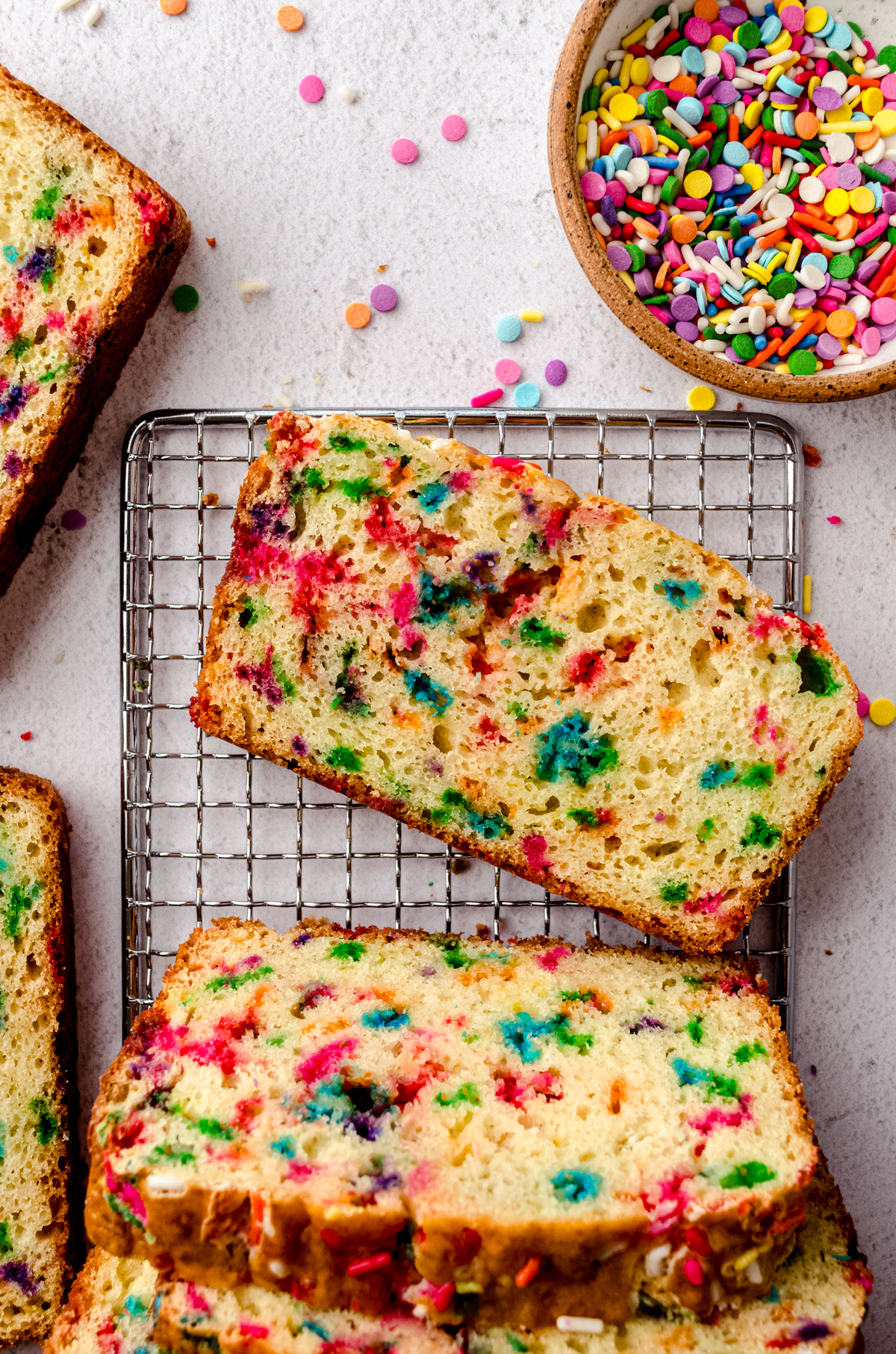 Funfetti Quick Bread Recipe - Fresh April Flours