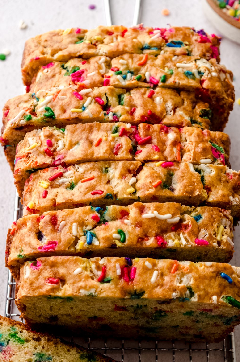 Funfetti Quick Bread Recipe - Fresh April Flours