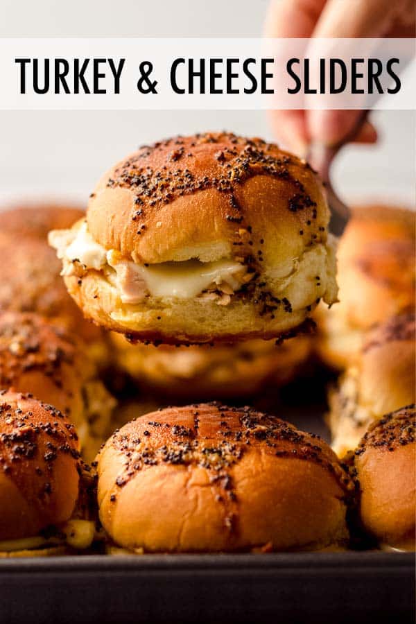 Baked Turkey and Cheese Sliders - Fresh April Flours