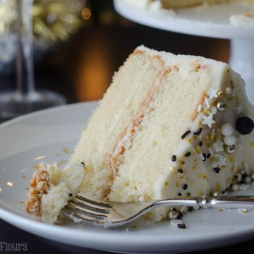Champagne Cake with Champagne Buttercream - Fresh April Flours