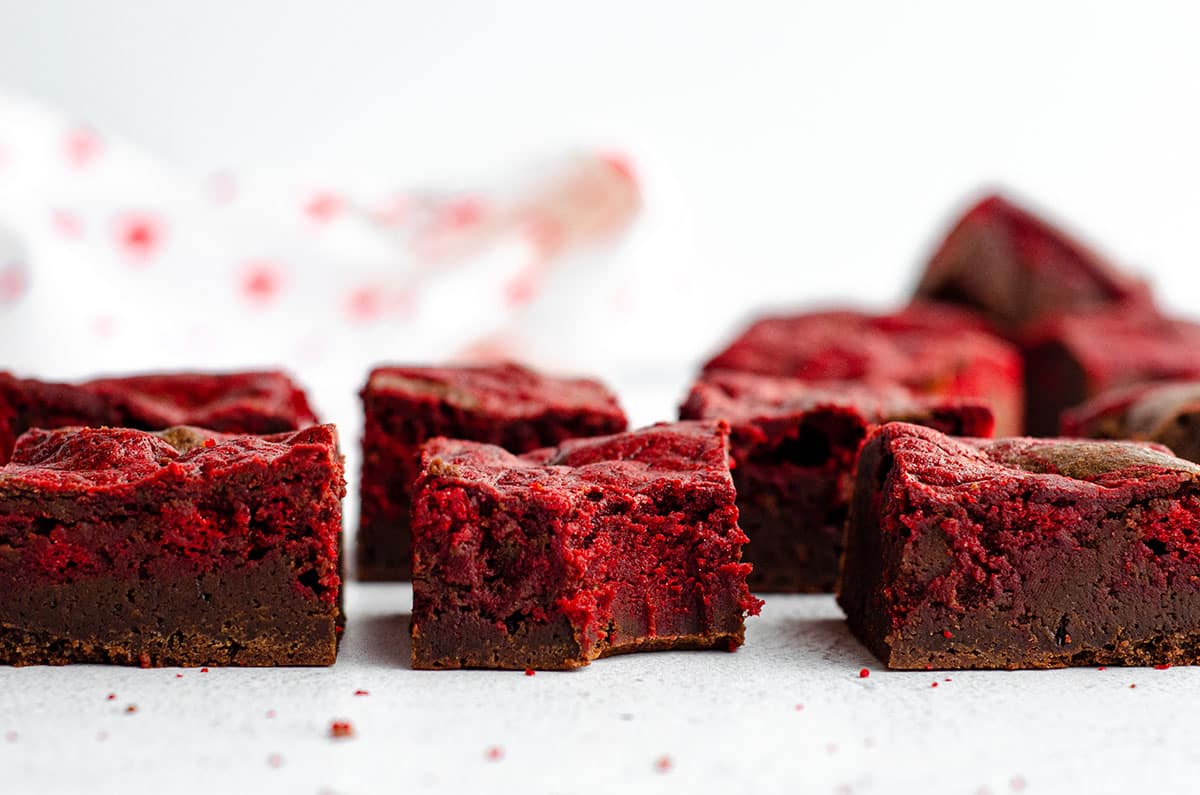 Red Velvet Brownies