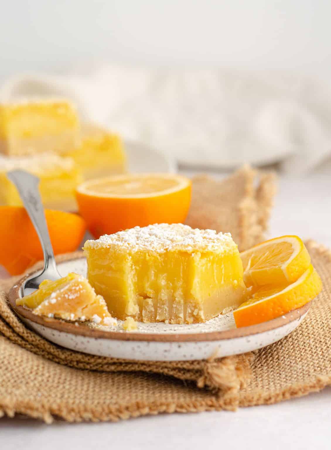 Lemon Blueberry Bars Recipe - Fresh April Flours