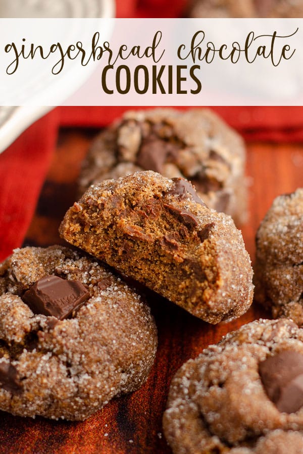 Gingerbread Chocolate Cookies