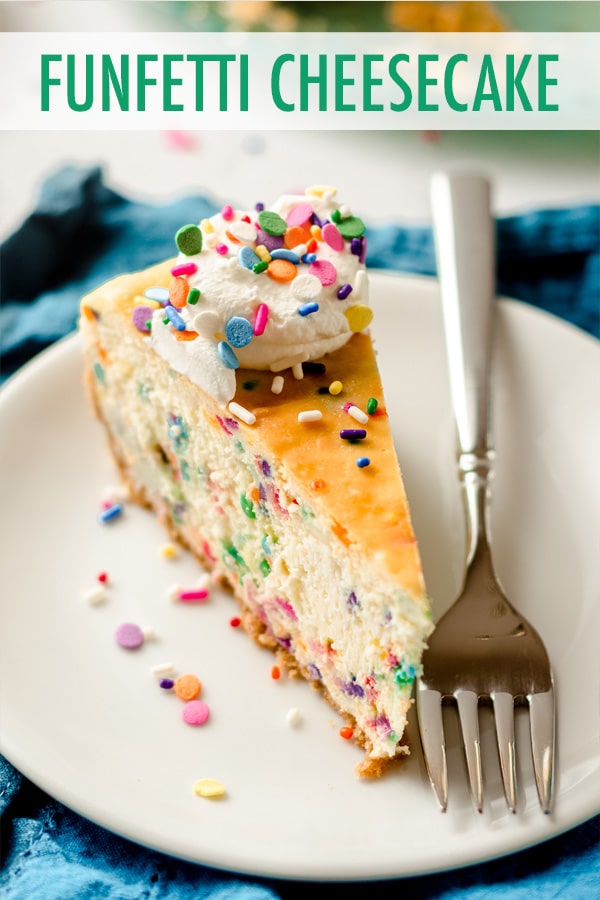Funfetti Cheesecake - Fresh April Flours