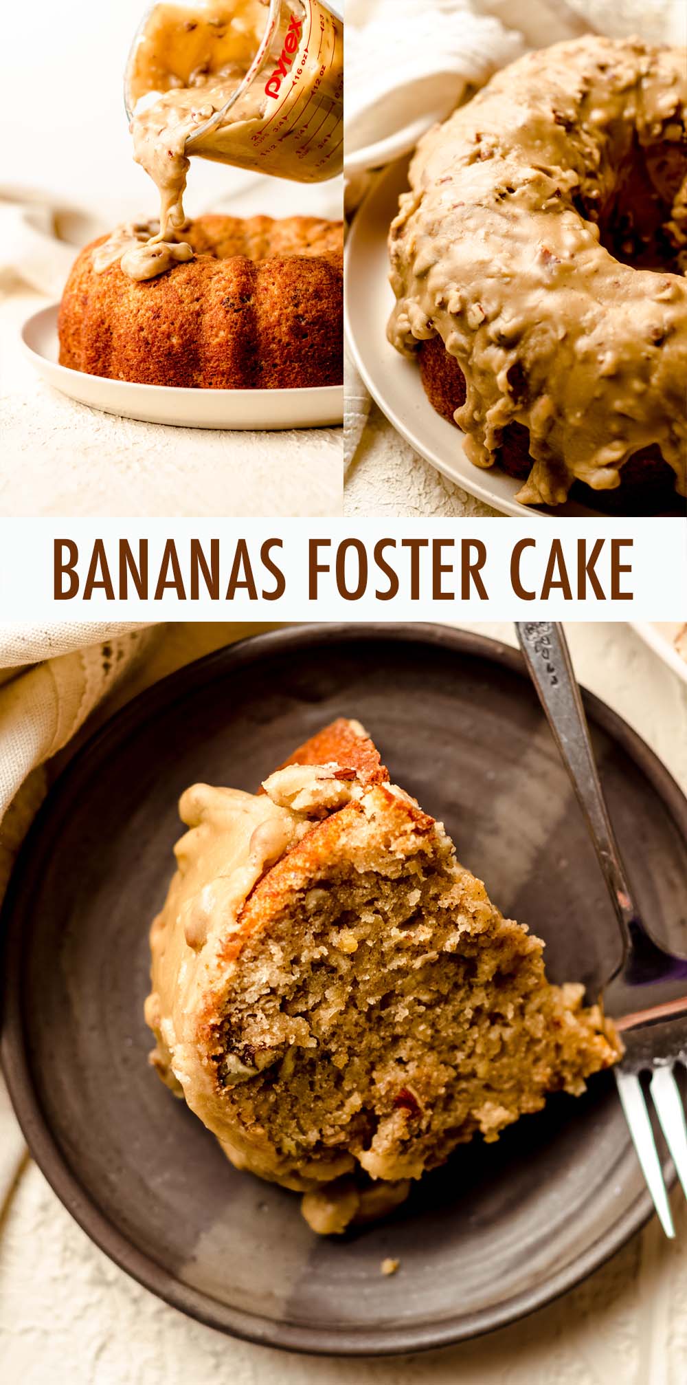 Bananas Foster Cake - Fresh April Flours
