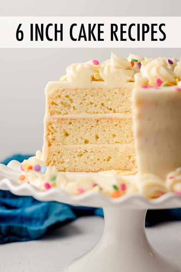 6 Inch Cake Recipes - Fresh April Flours