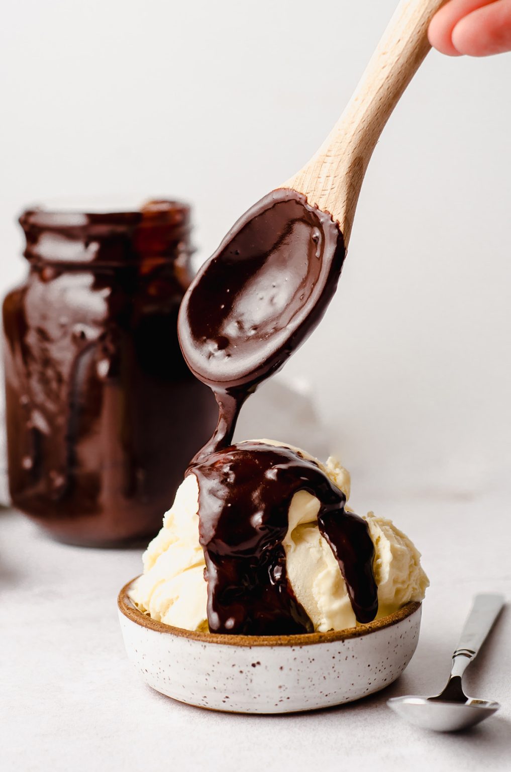 Homemade Hot Fudge Sauce - Fresh April Flours