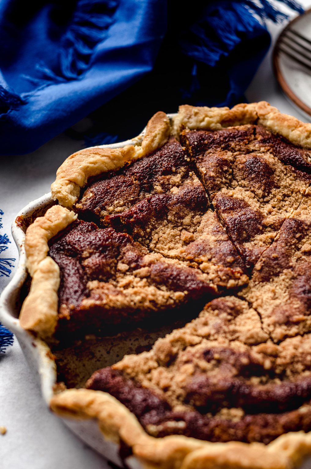 Easy Wet Bottom Shoofly Pie Recipe - Fresh April Flours