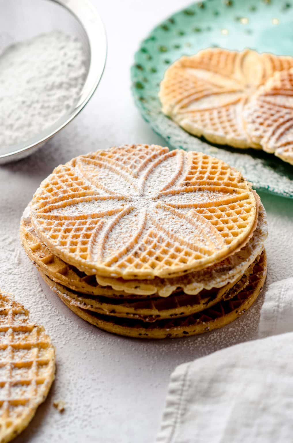 BEST Pizzelle Recipe (Italian Waffle Cookies) - Fresh April Flours