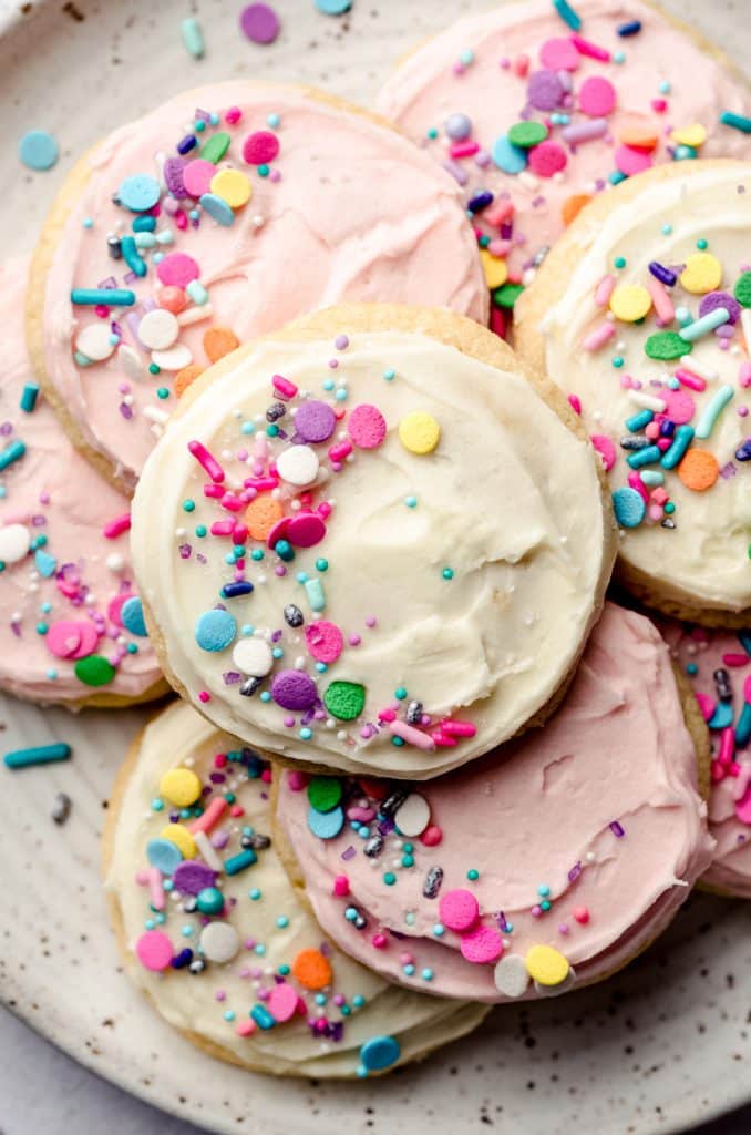 Easy Frosted Sugar Cookies Recipe - Fresh April Flours