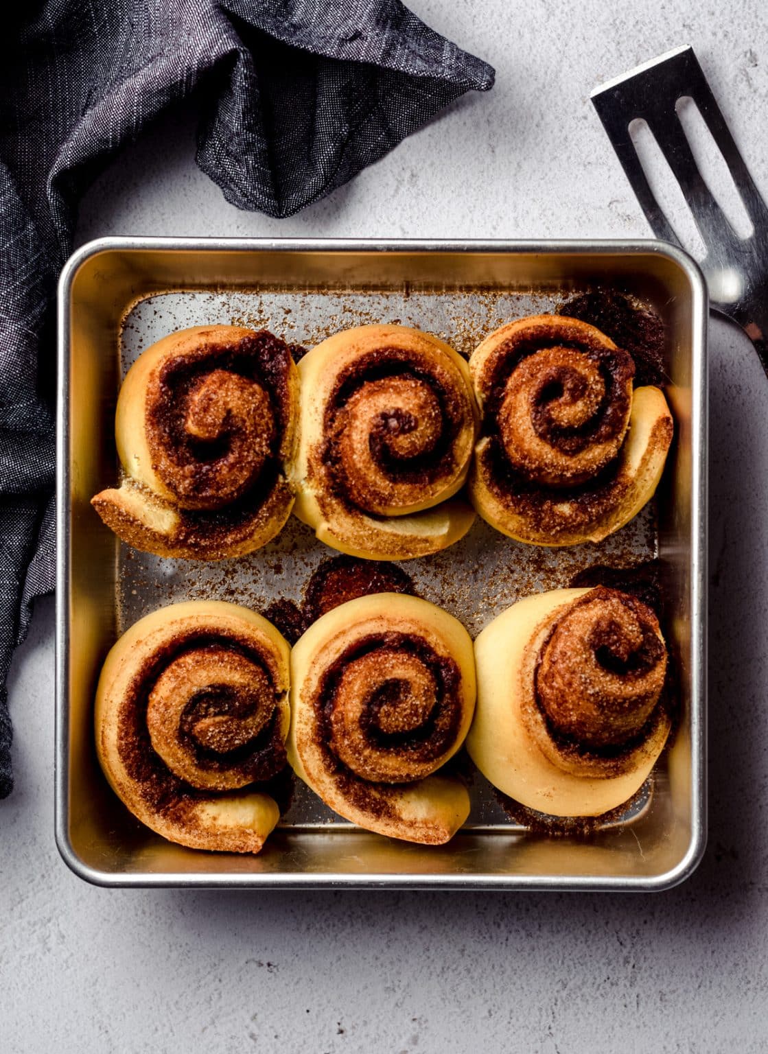Fluffy Small Batch Cinnamon Rolls (Makes 6) - Fresh April Flours