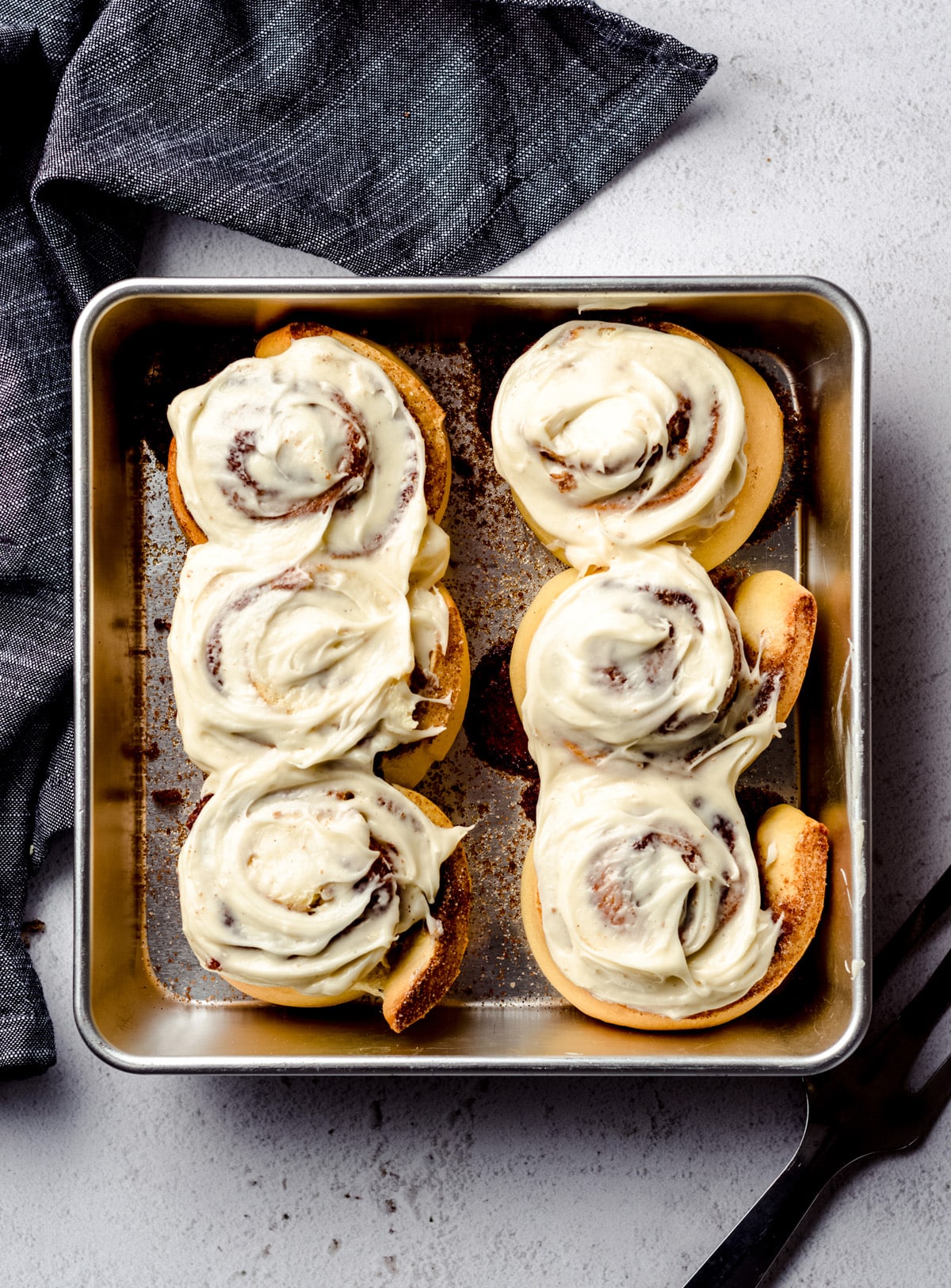 Fluffy Small Batch Cinnamon Rolls (Makes 6) - Fresh April Flours