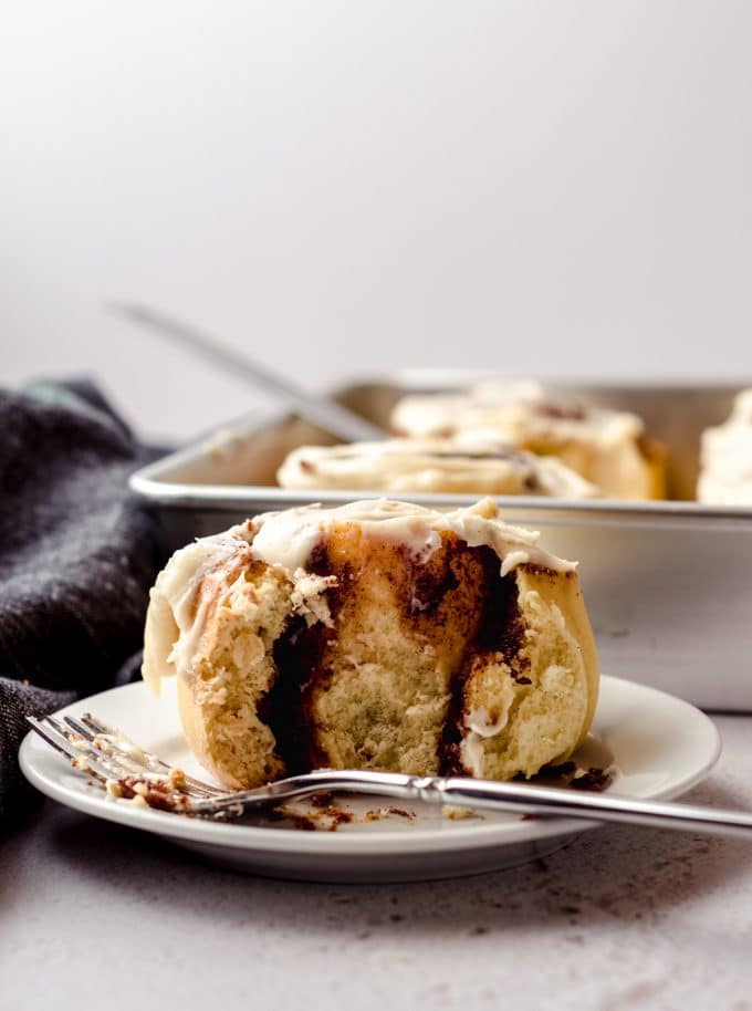 Fluffy Small Batch Cinnamon Rolls (Makes 6 Rolls) - Fresh April Flours