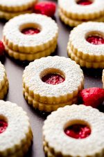 Classic Raspberry Linzer Tart Cookies - Fresh April Flours