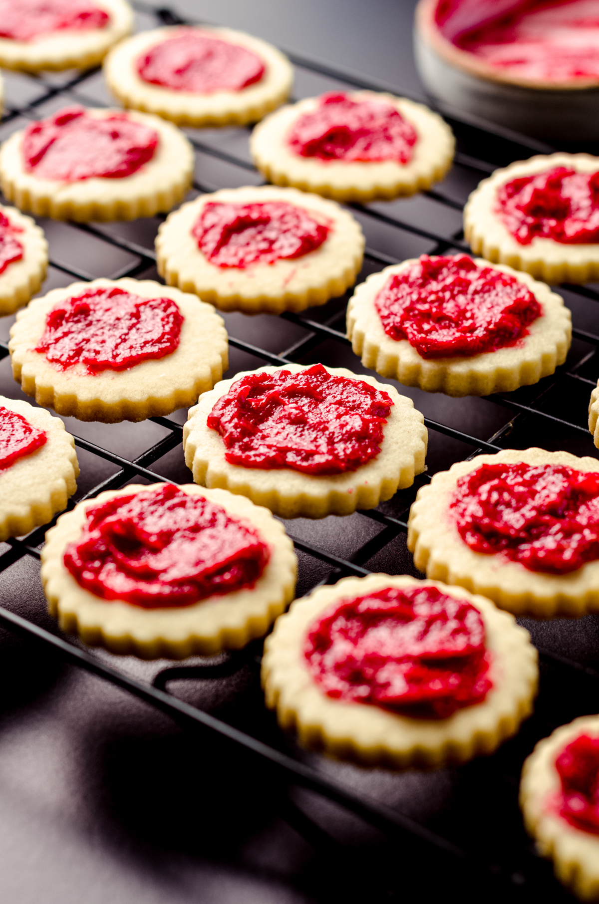 Classic Raspberry Linzer Tart Cookies - Fresh April Flours