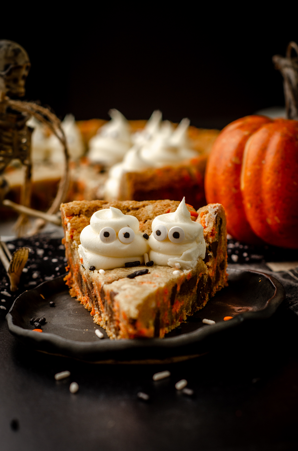 Easy Halloween Cookie Cake Recipe - Fresh April Flours