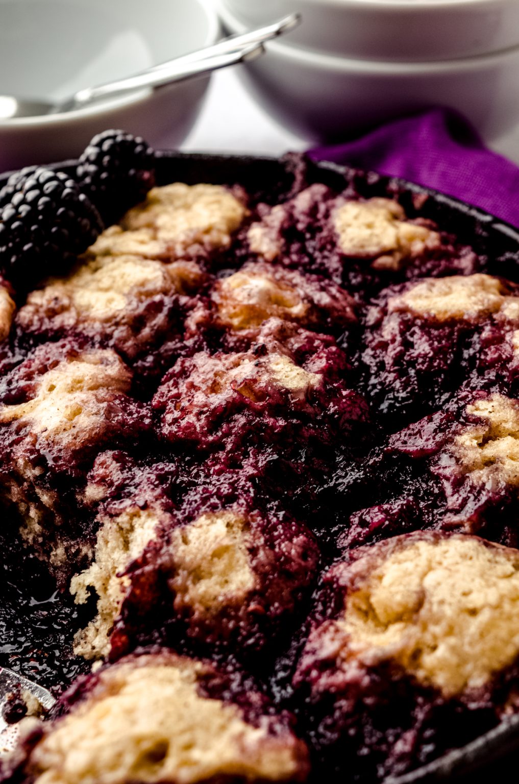Easy Stovetop Blackberry Dumplings Recipe - Fresh April Flours