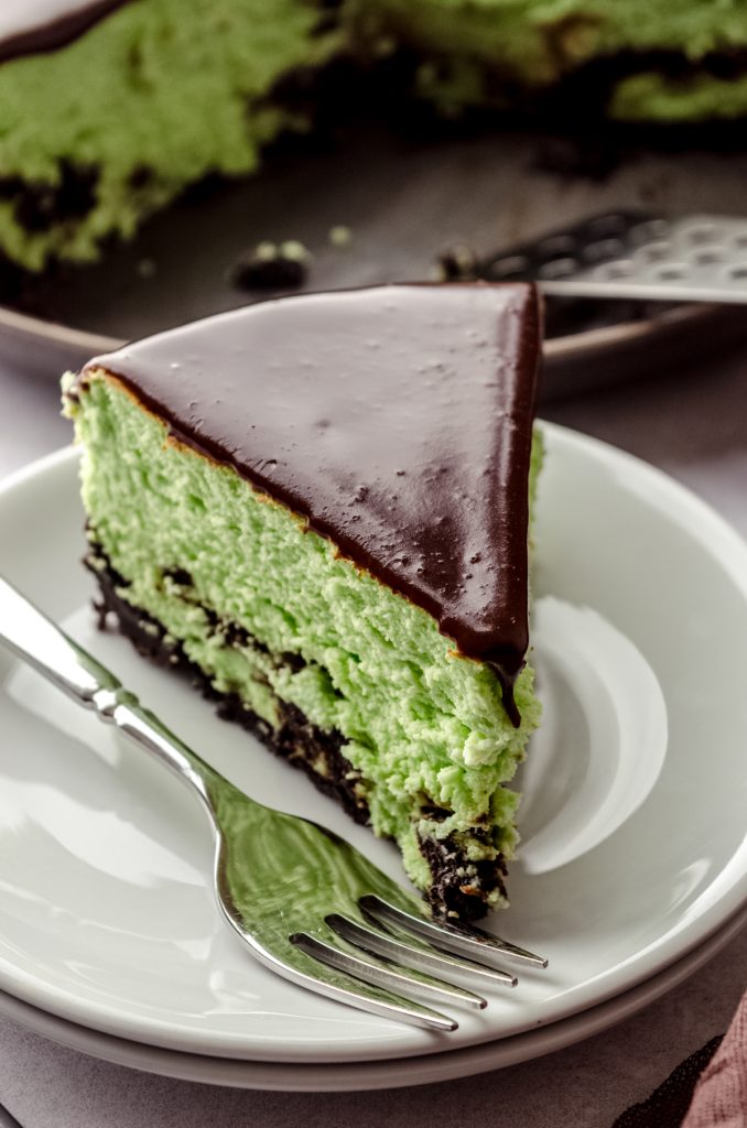 Mint Chocolate Cheesecake Recipe - Fresh April Flours