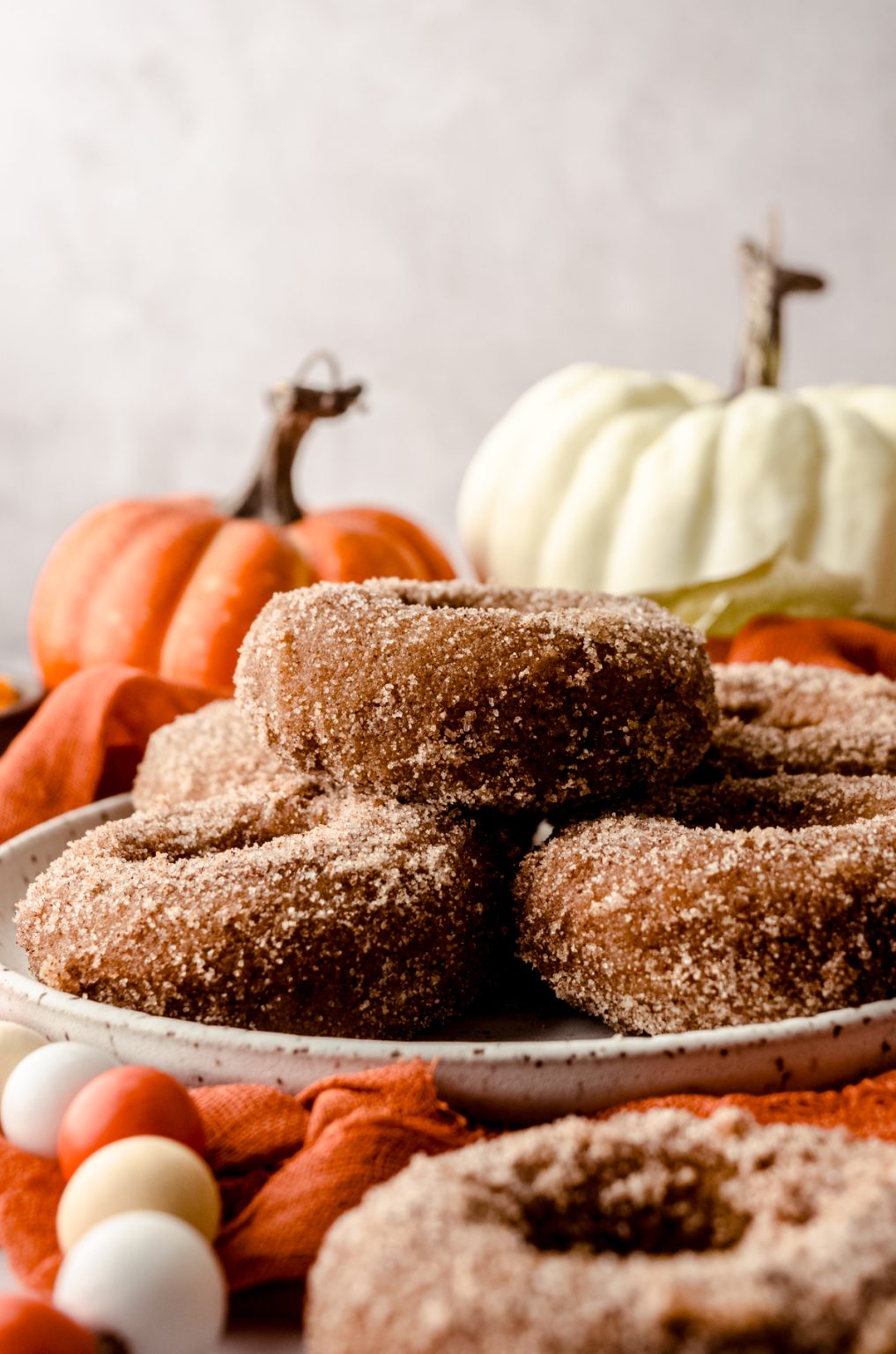 Baked Pumpkin Donuts - Fresh April Flours