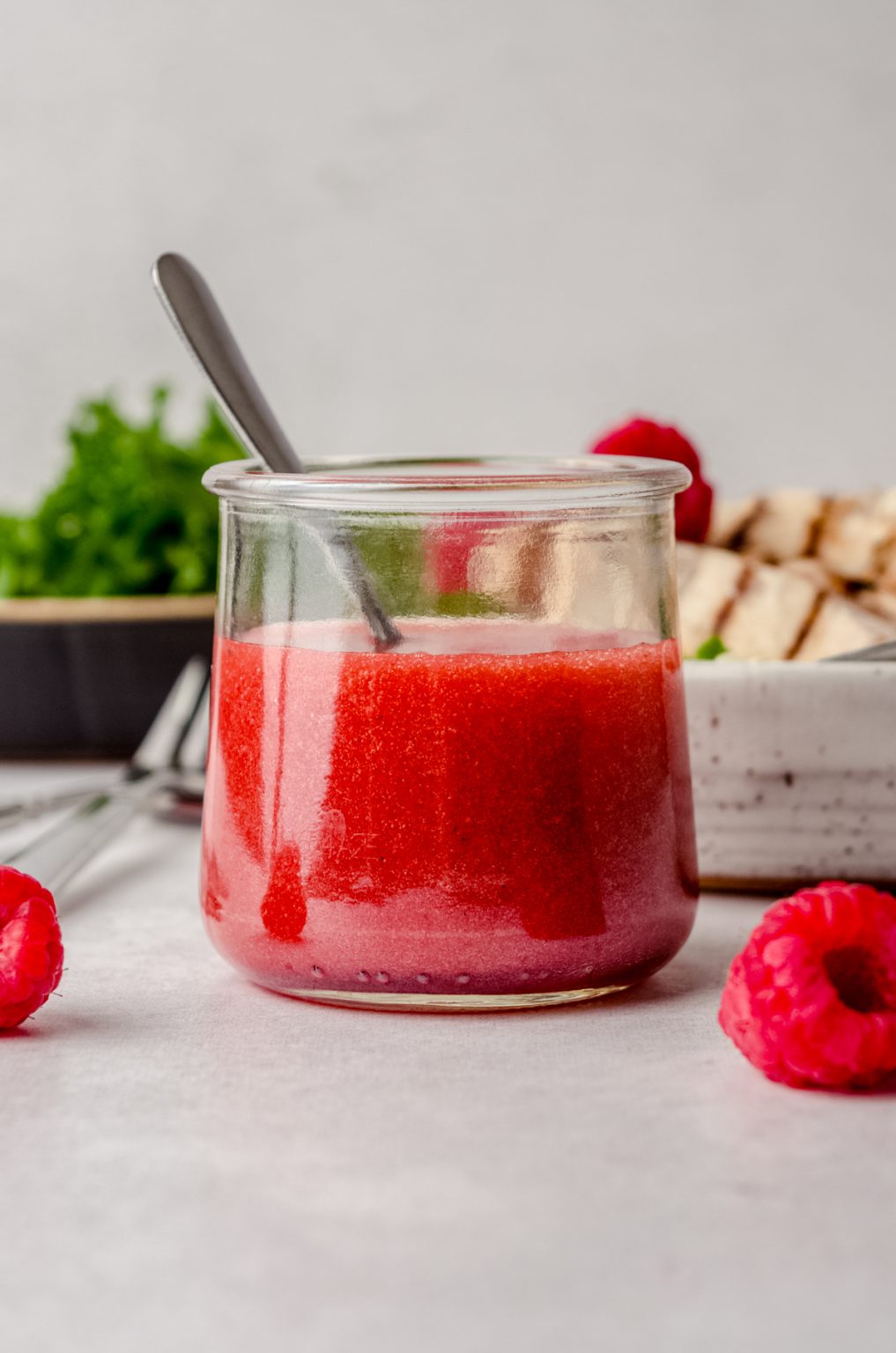 Fresh Raspberry Vinaigrette Recipe - Fresh April Flours