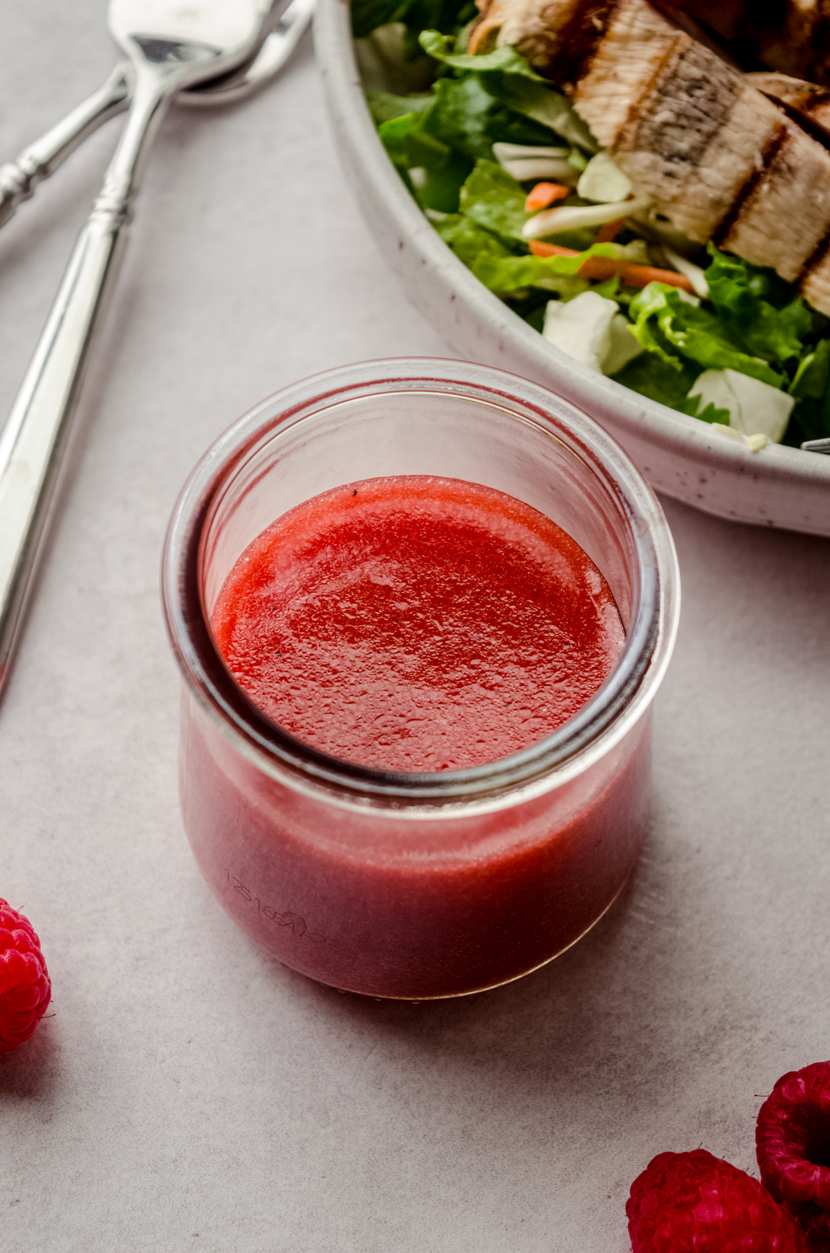 Fresh Raspberry Vinaigrette Recipe - Fresh April Flours
