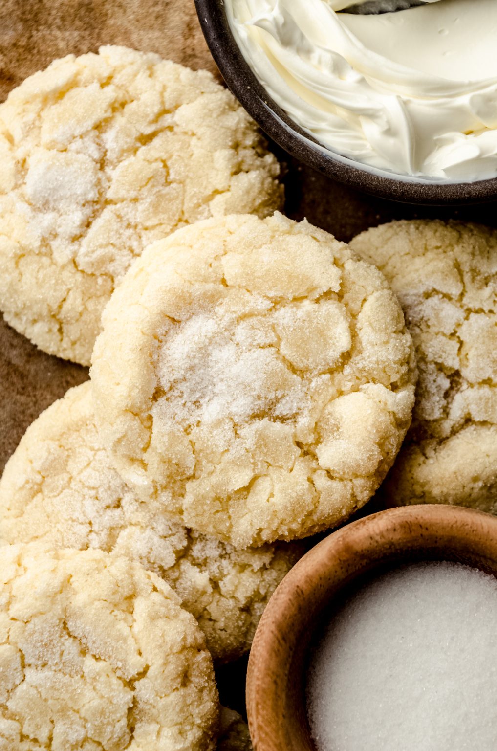 Drop Style Soft Cream Cheese Sugar Cookies - Fresh April Flours