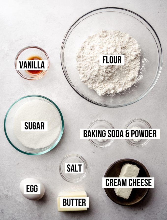 Drop Style Soft Cream Cheese Sugar Cookies - Fresh April Flours