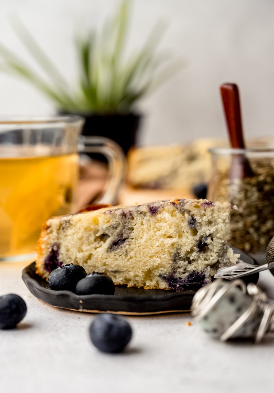 Blueberry Tea Cake Recipe - Fresh April Flours