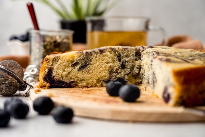 Blueberry Tea Cake Recipe - Fresh April Flours