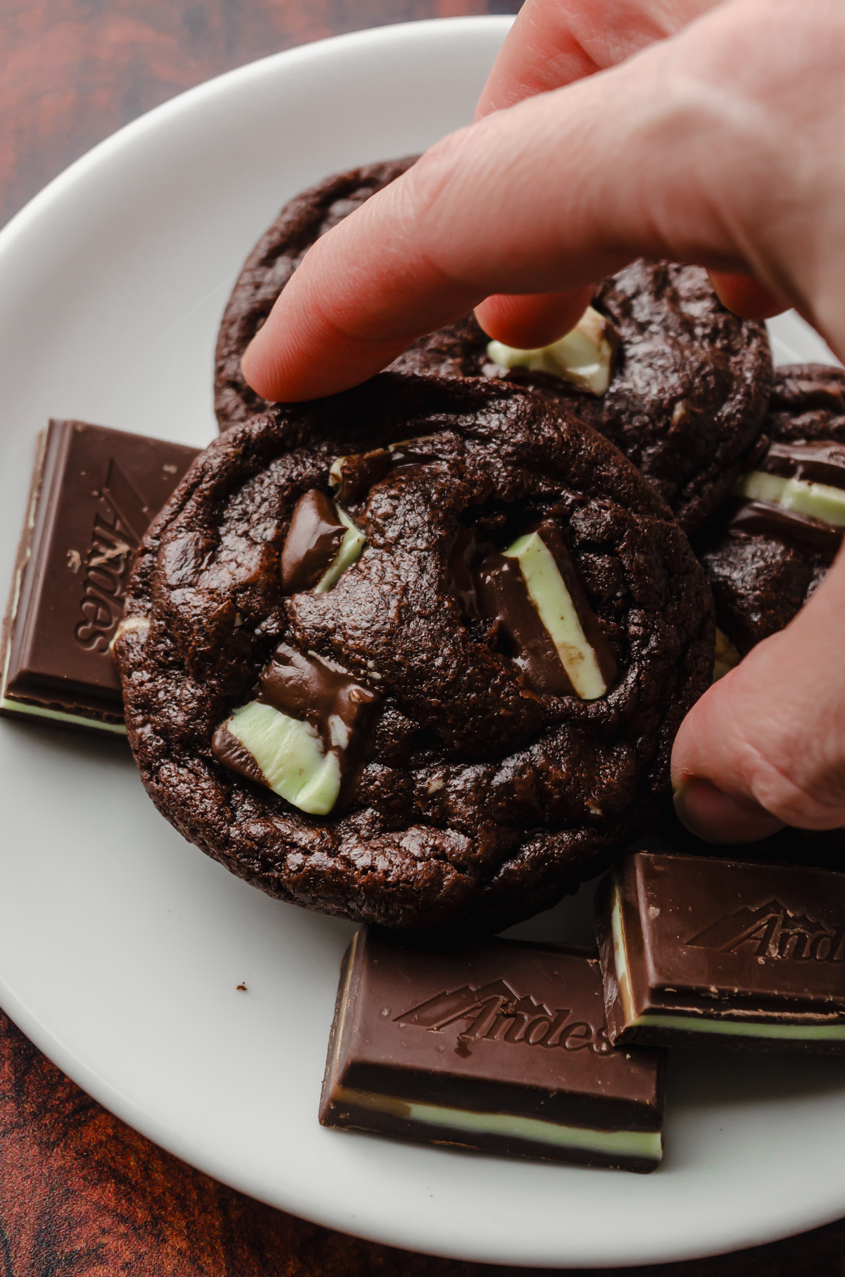Chocolate Mint Cookies - Fresh April Flours
