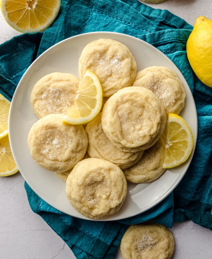 Soft & Chewy Lemon Sugar Cookie Recipe - Fresh April Flours