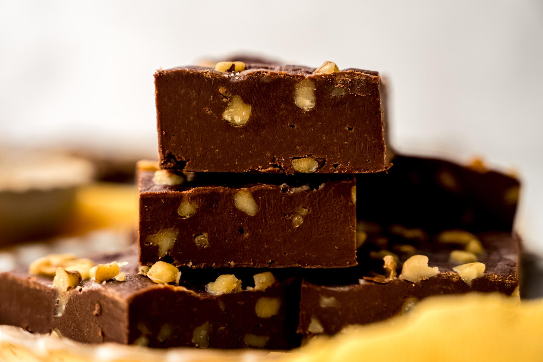 Easy Microwave Fudge Recipe (Chocolate Walnut Fudge) - Fresh April Flours